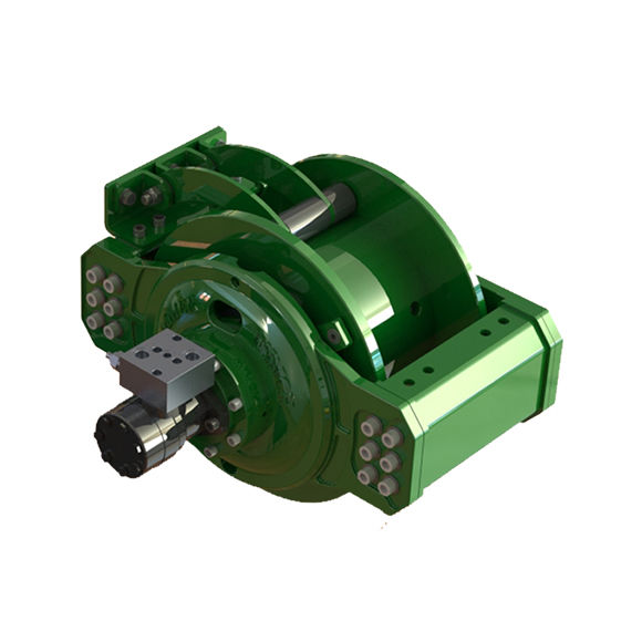 Hydraulic winch - HMW 12.0 SDW - Hammer Winch - wire rope / pulling / gear