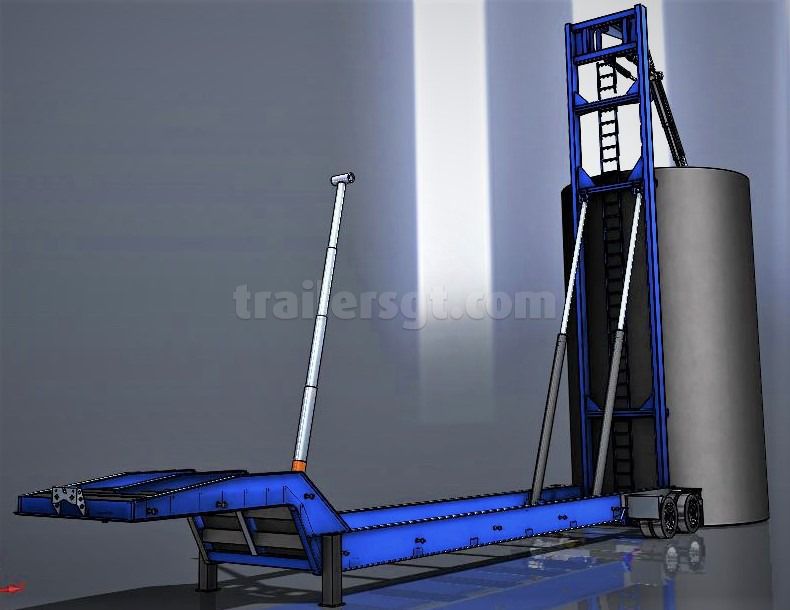 2-axle semi-trailer - Gt Semi Trailers - towed / for tanks / for pipes