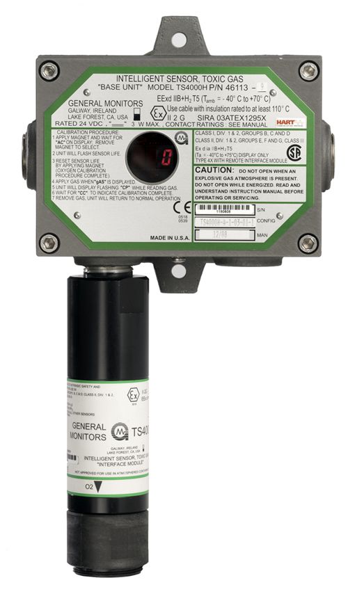 Electrochemical oxygen sensor - FM, CSA, ATEX, CE, SIL | TS4000H ...