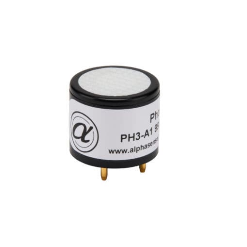 Phosphine gas sensor - PH3-A1 - Alphasense - SiH4 / B2H6 / GeH4