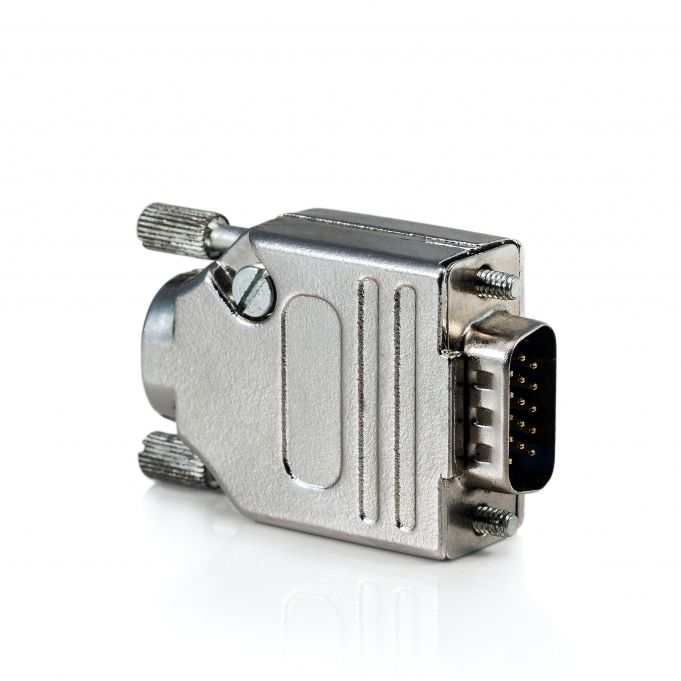 Data connector - D15 - Precizika Metrology - flat / male / current