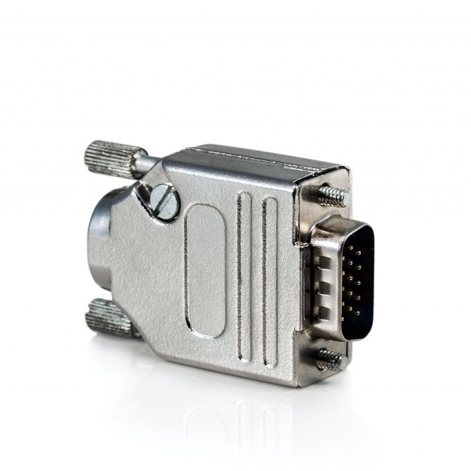 Data connector - D9 - Precizika Metrology - flat / male / 6-20 pin