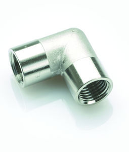 Pneumatic fitting - 5010 series - ITV - threaded / 90° angle / DIN