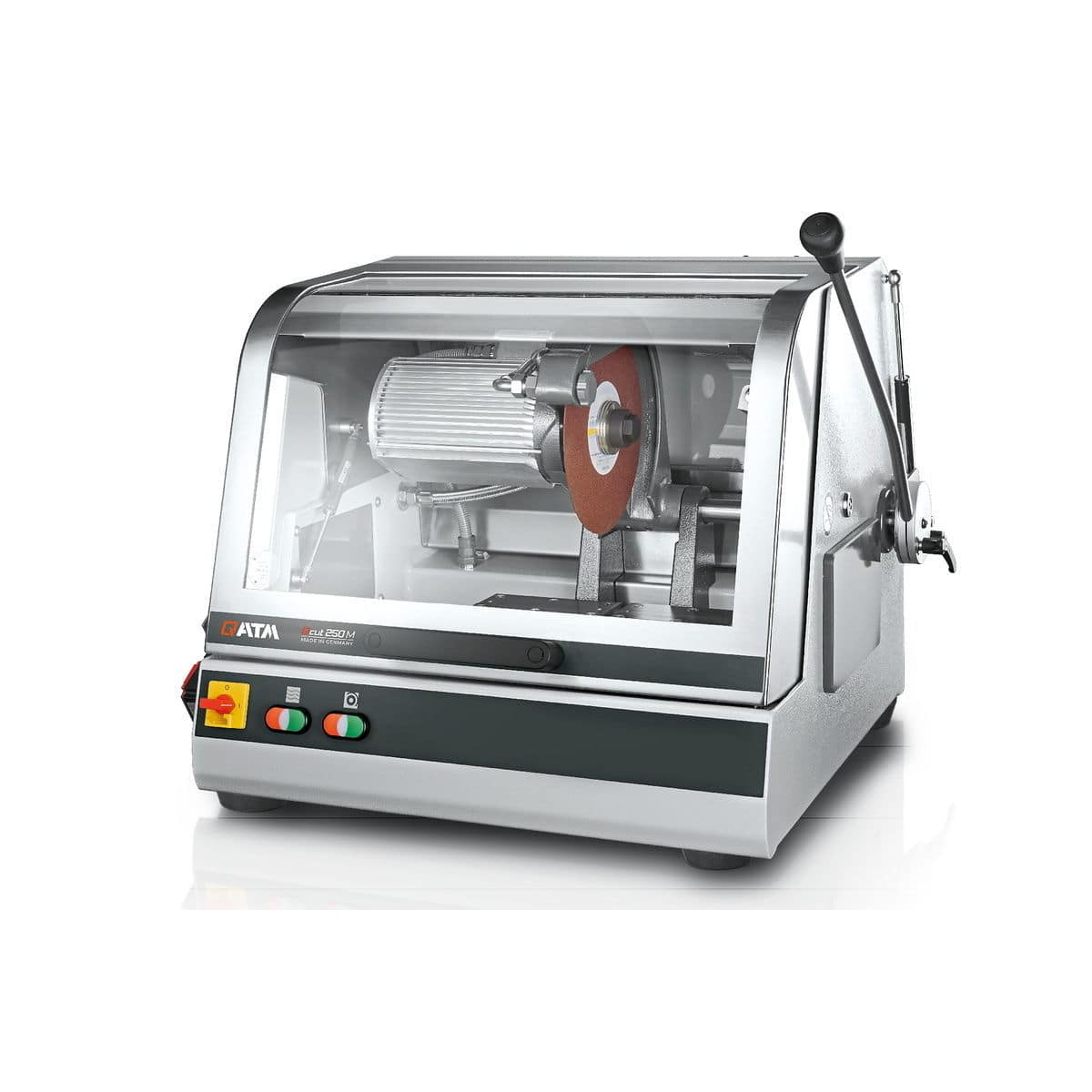 Rotary blade cut-off machine - QCUT 250 M - QATM - disc ...