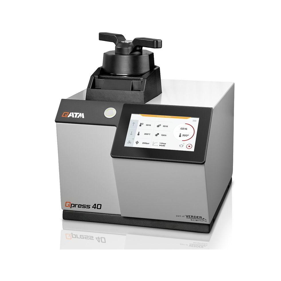 Hot mounting press - Qpress 40 - QATM - hydraulic / automatic / for ...