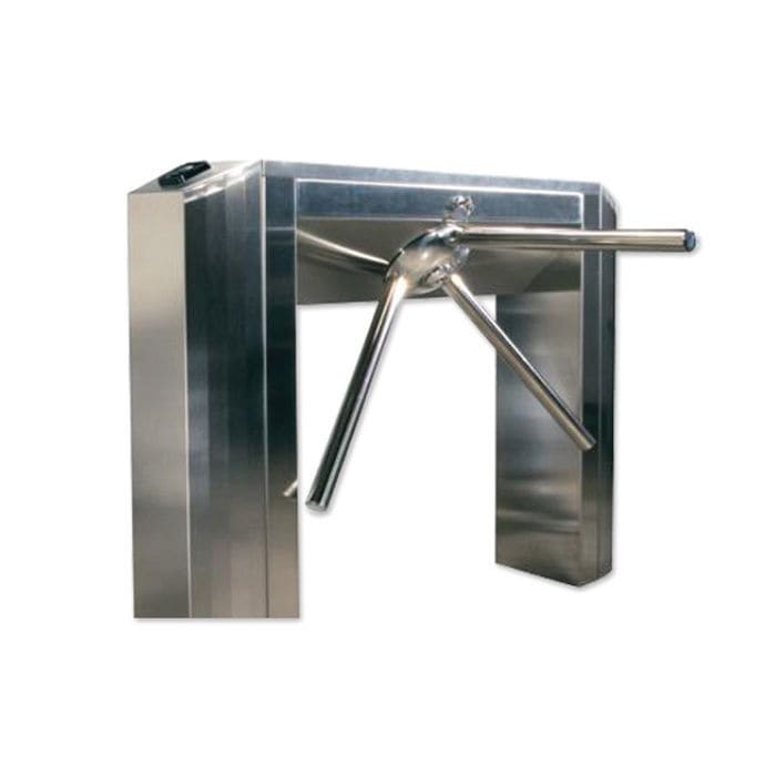 Tripod turnstile - naffco - with badge reader