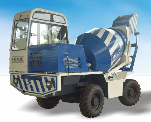Self-loading concrete mixer - SAFARI MAX 2K - Safari Construction ...