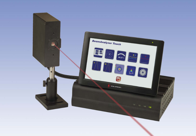 Camera laser beam profiler - Touch - Duma Optronics - high-resolution