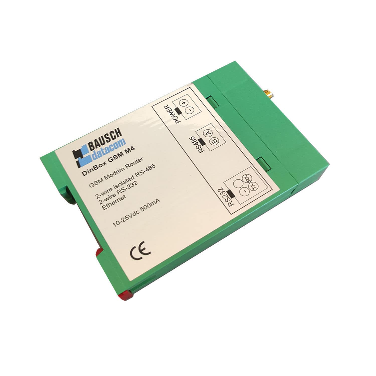 Industrial modem - DinBox GSM M4 - Bausch Datacom - data / RS232 / RS485