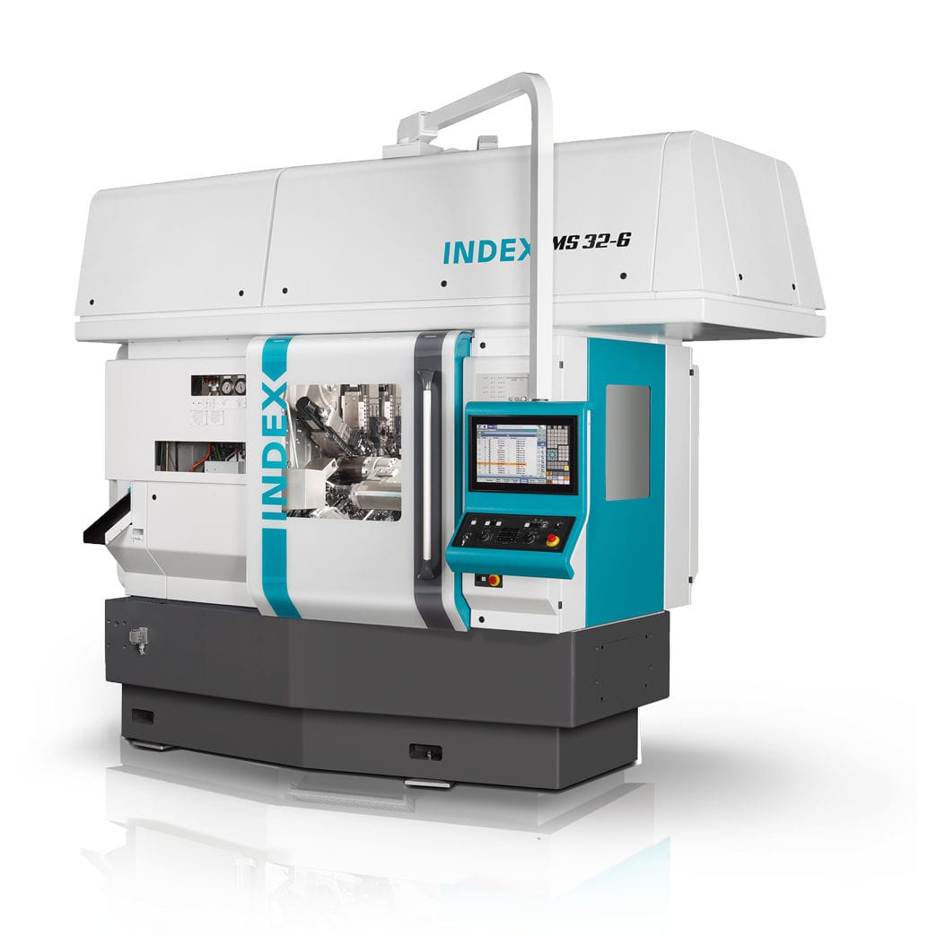 CNC turning machine - MS32-6 - INDEX FRANCE - 2-axis / hydrostatic ...