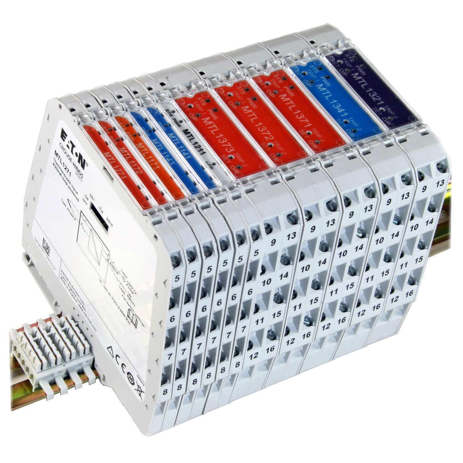 Amplifier signal conditioner - MTL1000 - MTL INSTRUMENT - DIN rail