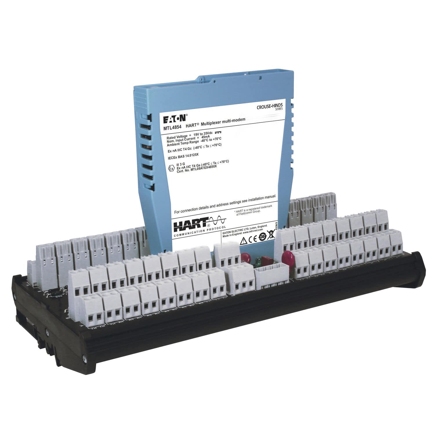 HART multiplexer - MTL4854 - MTL INSTRUMENT - module