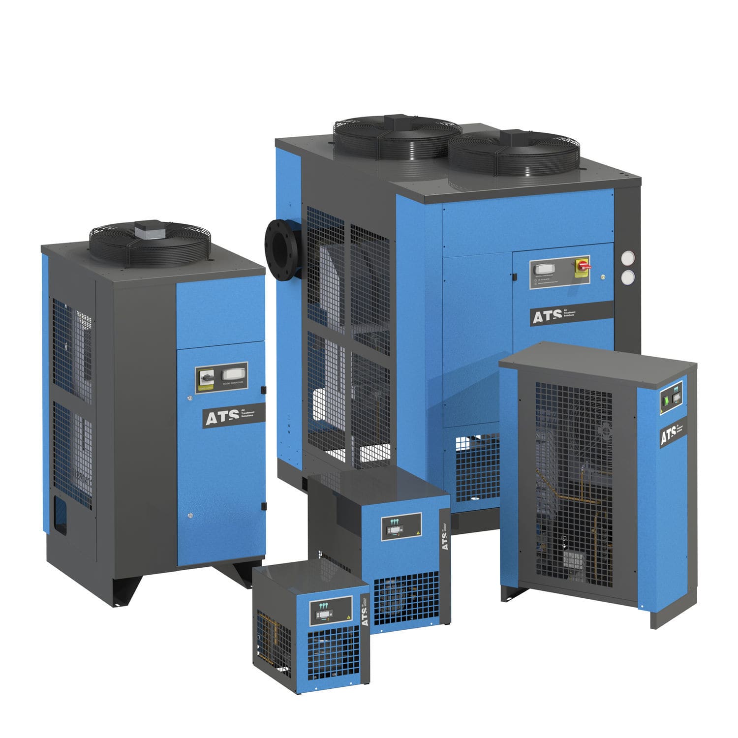 Refrigerated compressed air dryer - DGH 40 bar gold series - ATS - compact