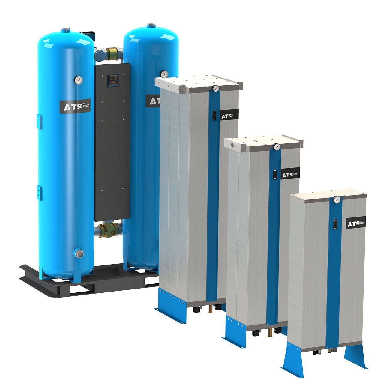 Desiccant dryer - HGL -70 °C gold series - ATS - batch / compact