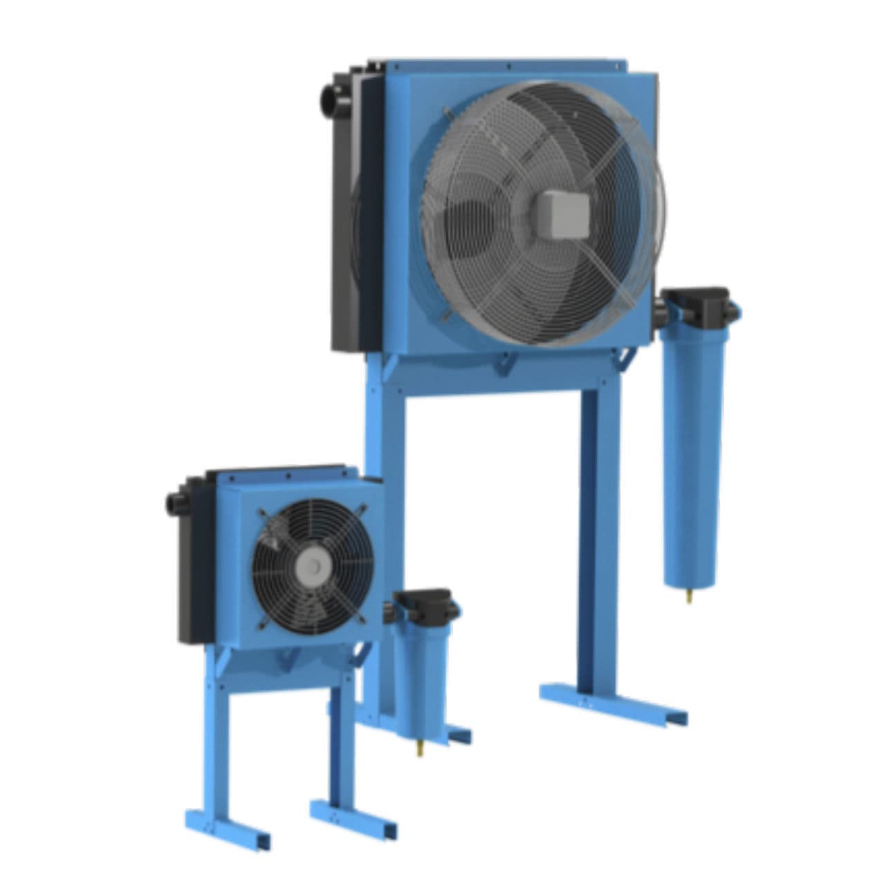 Compressed air aftercooler - ECA series - ATS - industrial