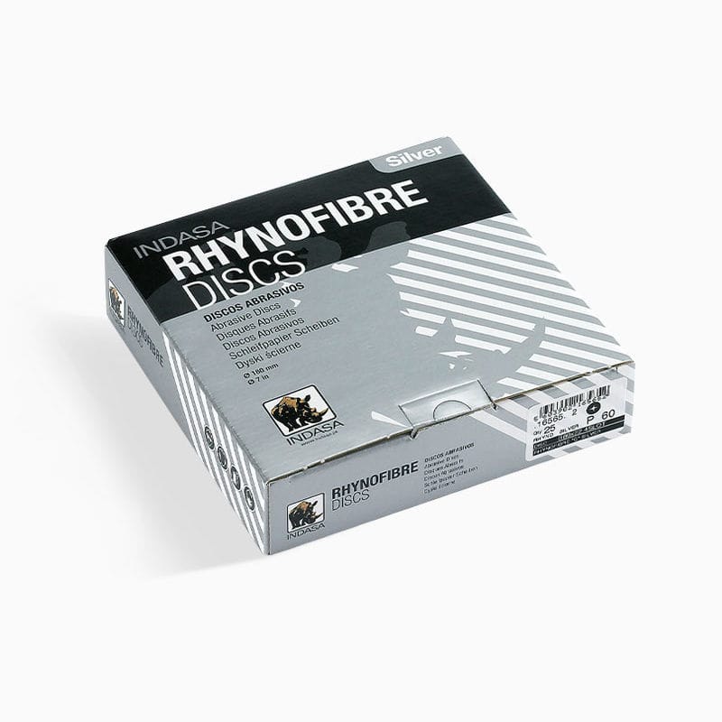 Resin abrasive disc - RHYNOFIBRE C SILVER - INDASA - for grinding / for ...