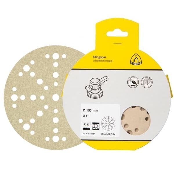 Aluminum oxide abrasive - PS 33 CK - KLINGSPOR - C-paper / resin / for wood