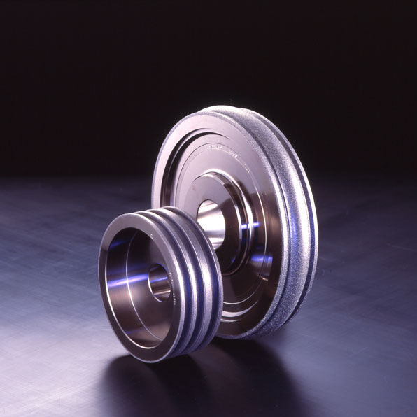 Surface treatment wheel - ASAHI Diamond - peripheral / diamond / CBN