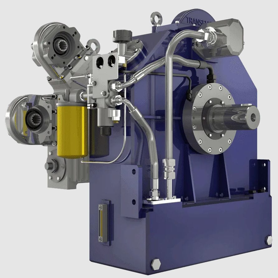 Drive unit - MPD + KPTO - Transfluid