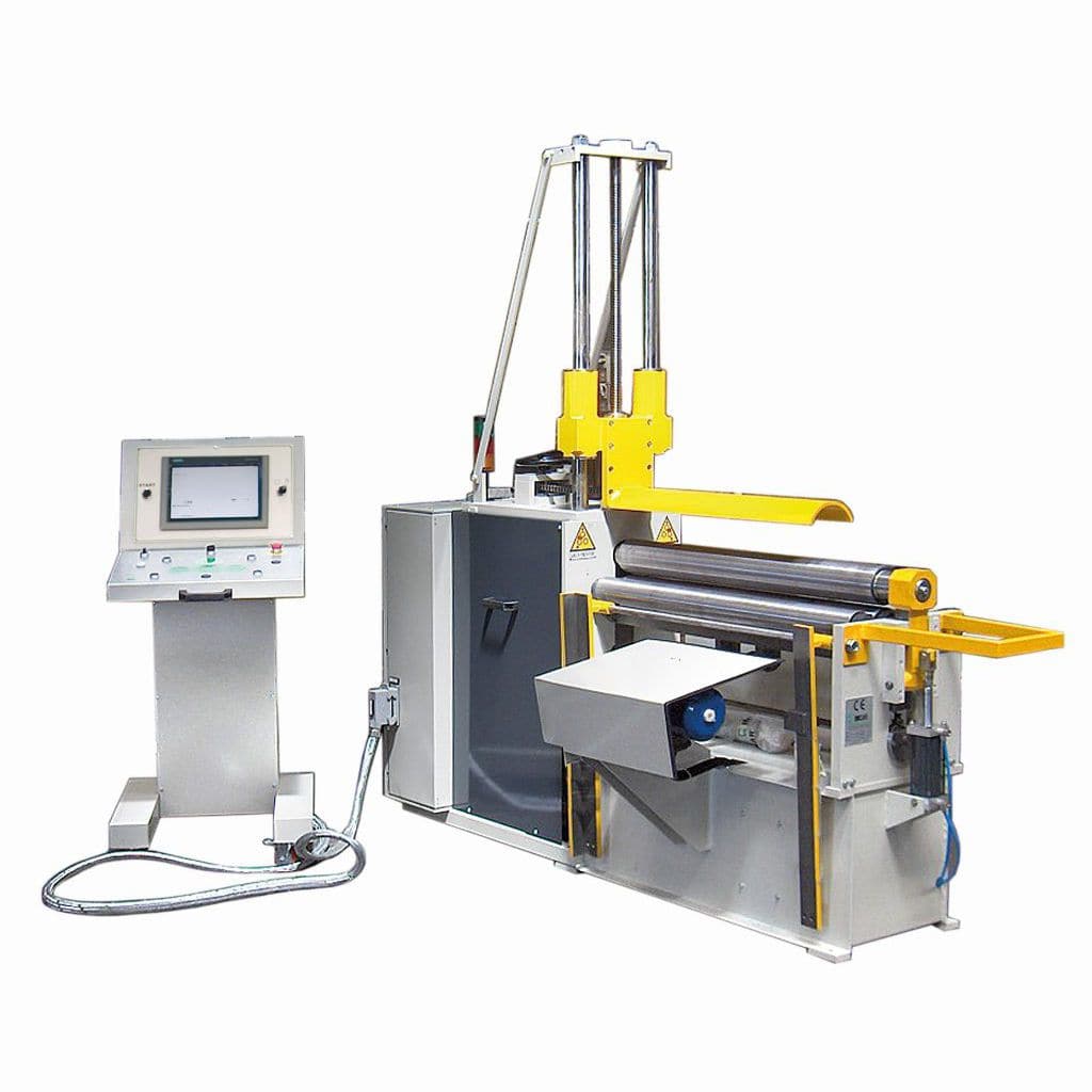 Pneumatic plate bending machine - HI-TECH PNEUMATIC - IMCAR - 4-roller ...