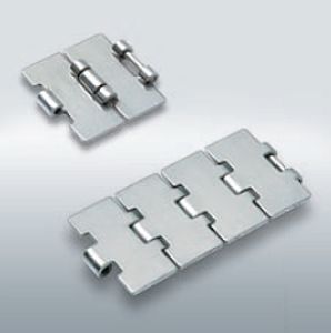 Steel conveyor chain - 915 series - REGINA - slatted / for the glass ...