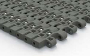 Modular conveyor belt - 200 series - REGINA - plastic / industrial