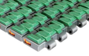 Modular conveyor belt - HF 1600 - REGINA - plastic / industrial