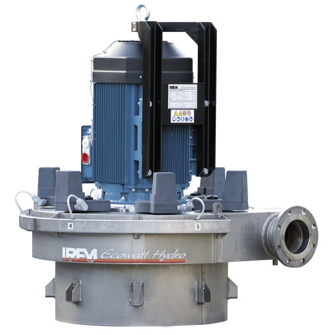 Hydraulic turbine - TPA AQUEDUCT - IREM SPA - for power generation / Pelton