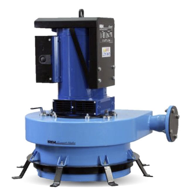 Hydraulic turbine - TPD - IREM SPA - for power generation / vertical ...