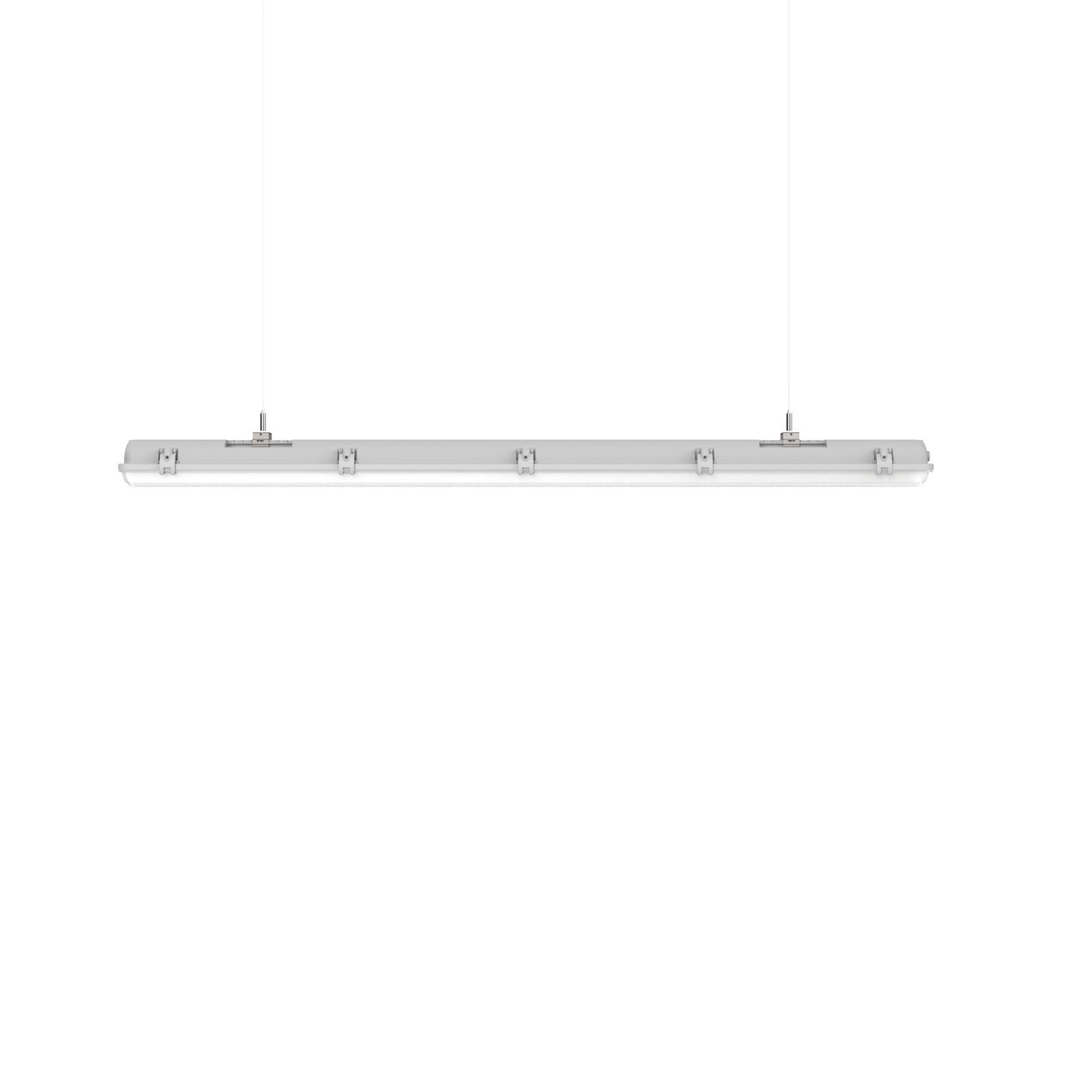 Ceiling-mounted lighting - P - LANZINI - LED / for warehouse / office