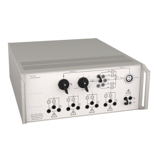 Coupling network - PCD 126A - Haefely AG