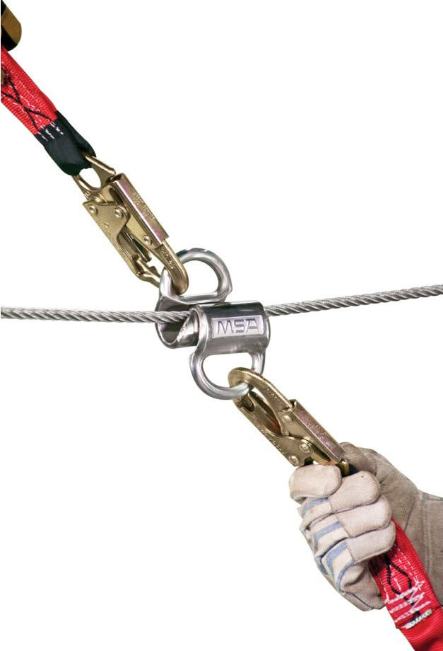 Horizontal lifeline - Gravity® - Mine Safety Appliances Company