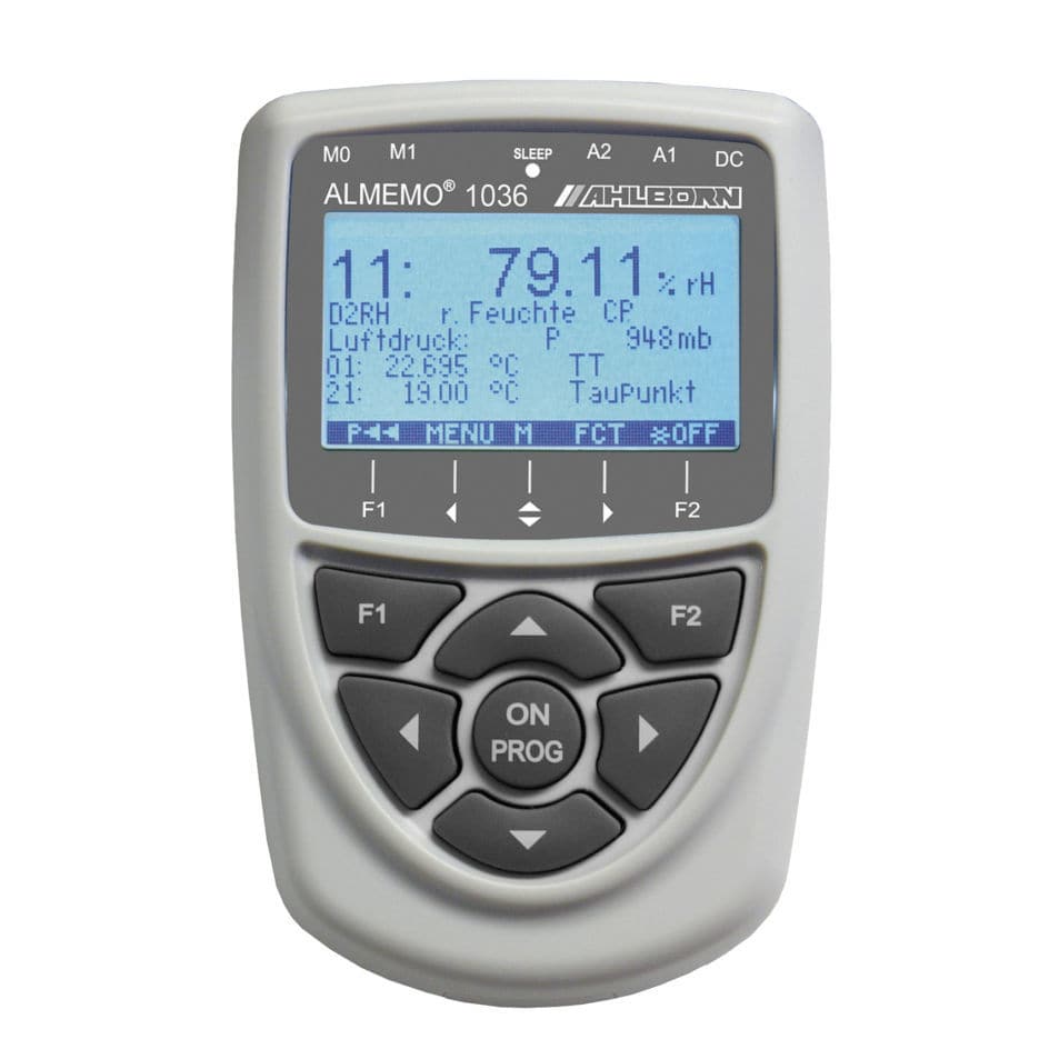 Dew point temperature measuring instrument - ALMEMO® 1036-2 - Ahlborn ...