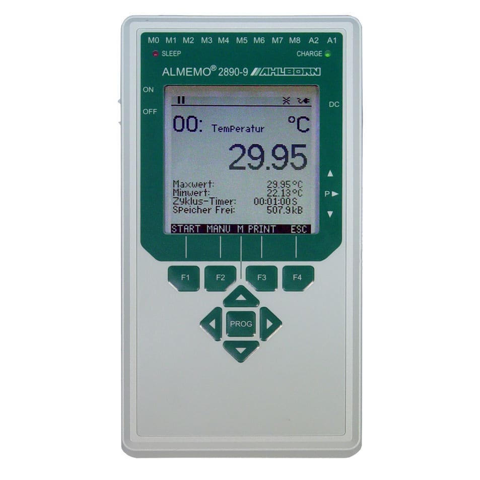 Temperature measuring instrument - ALMEMO® 2890-9 - Ahlborn Mess- und ...