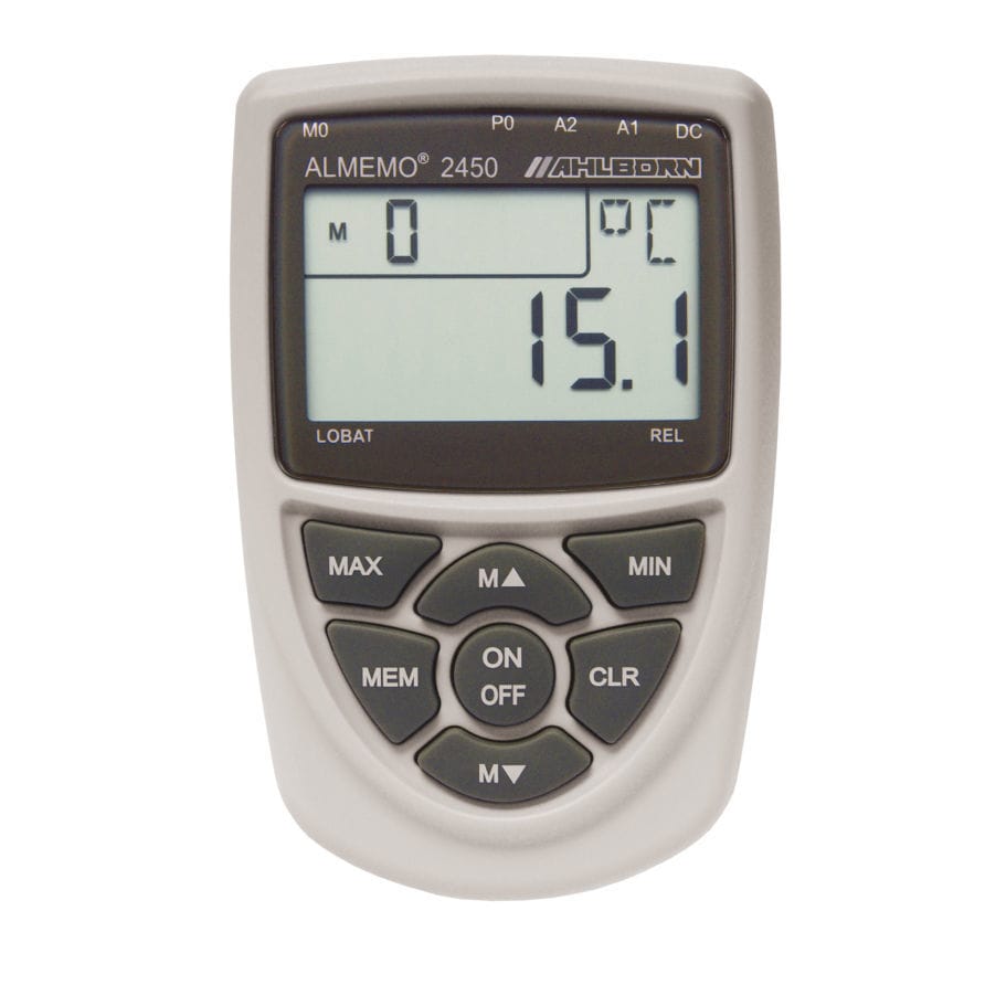 Temperature measuring instrument - ALMEMO® 2450-1L - Ahlborn Mess- und ...