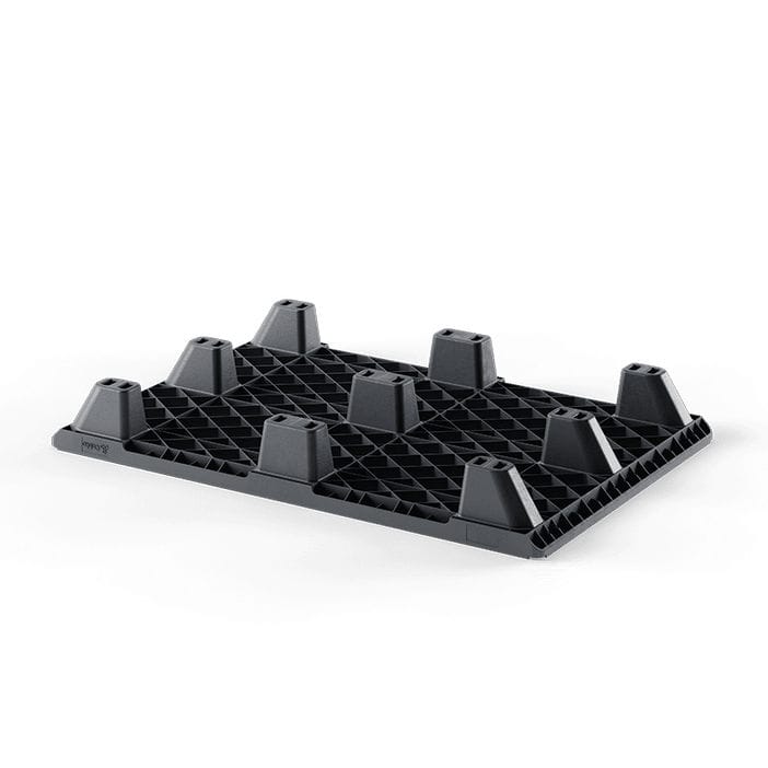 Interlocking pallet - Nest E5.1 - Cabka - plastic / ISO / transport