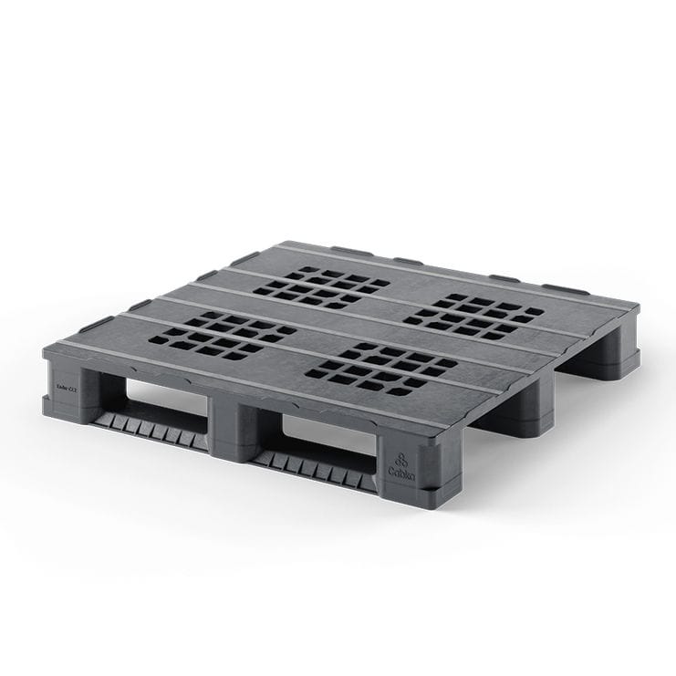Heavy-duty pallet - Endur C7.2 (OD-3R) - Cabka - plastic / ISO / transport