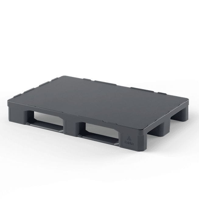 Hygienic pallet - Hygienic E7.3 recycled (CD-3CR) - Cabka - plastic ...