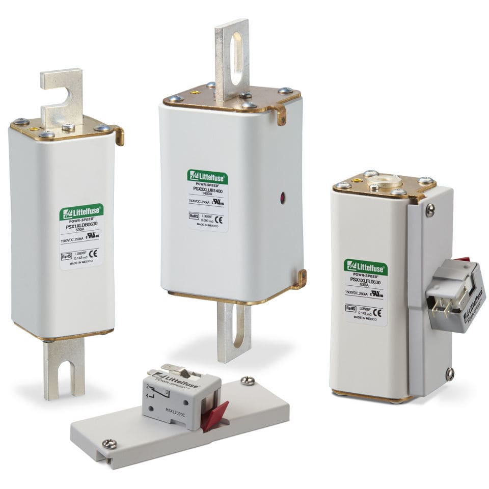 Square fuse - PSX series - Littelfuse - NH / blade / compact