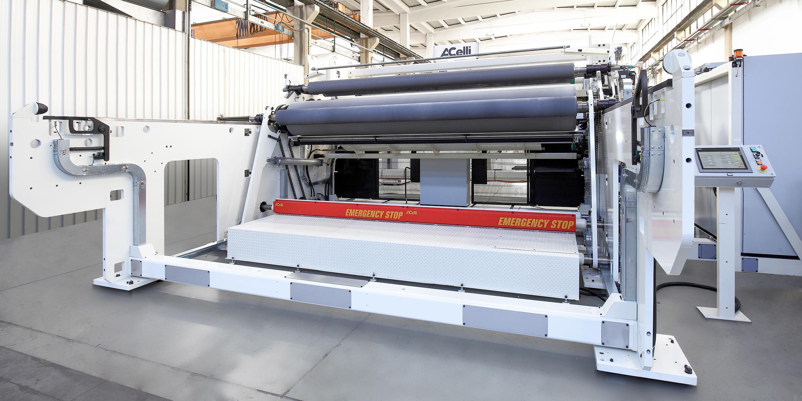 Non-woven winder - Stream - A.CELLI NONWOVENS - paper / automatic ...