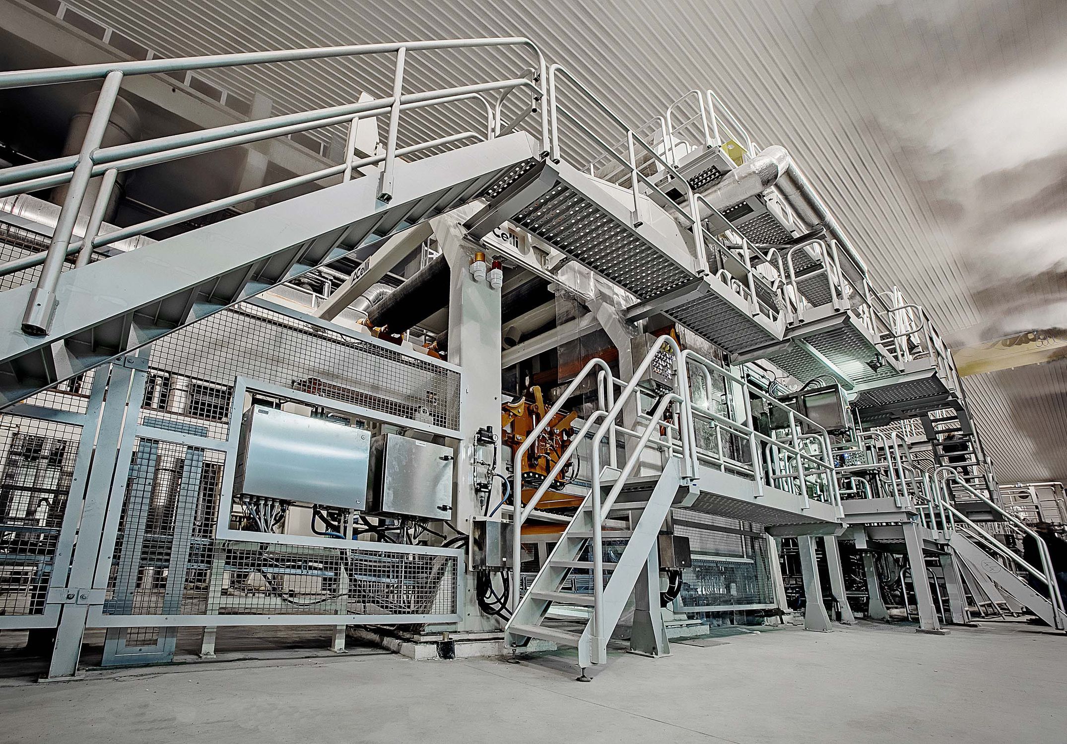 Paper production machine - iDEAL - A.CELLI NONWOVENS