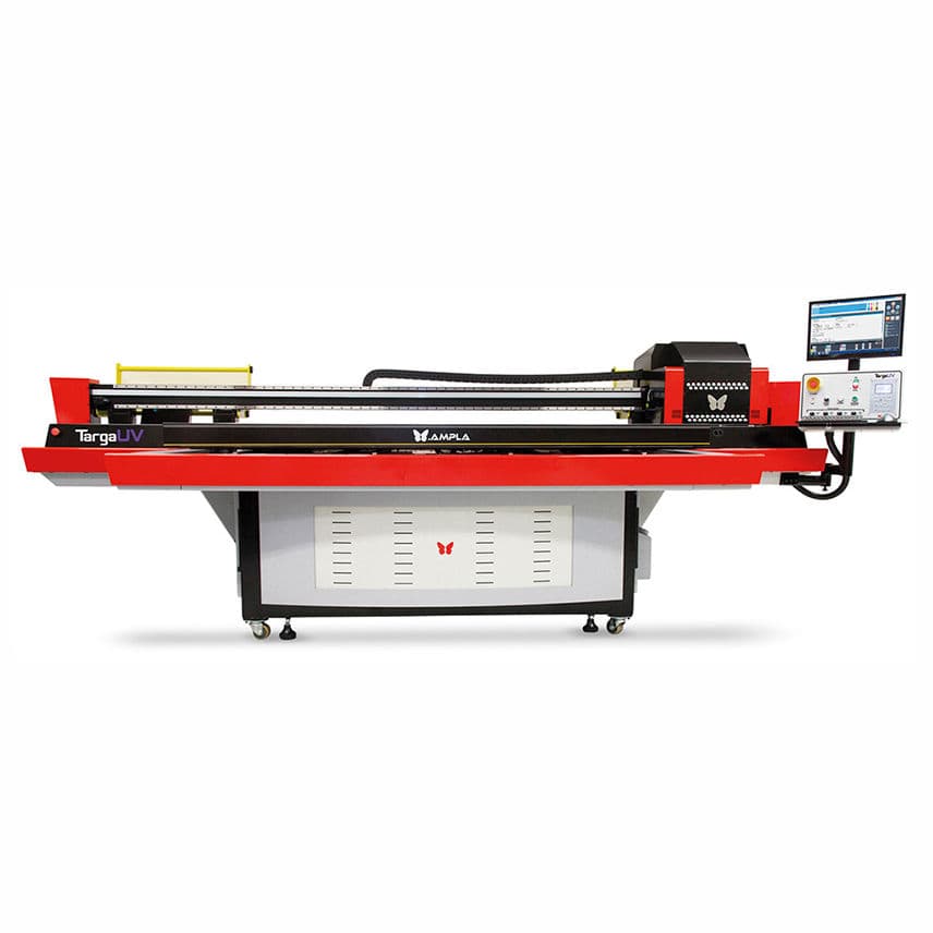 Cardboard printing machine - Targa UV - AMPLA DIGITAL - color / CNC ...