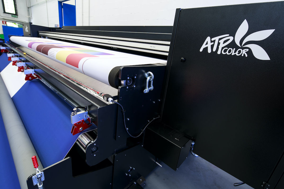 Textile printing machine - DFP2000 - ATPCOLOR - 4-color / 6-color
