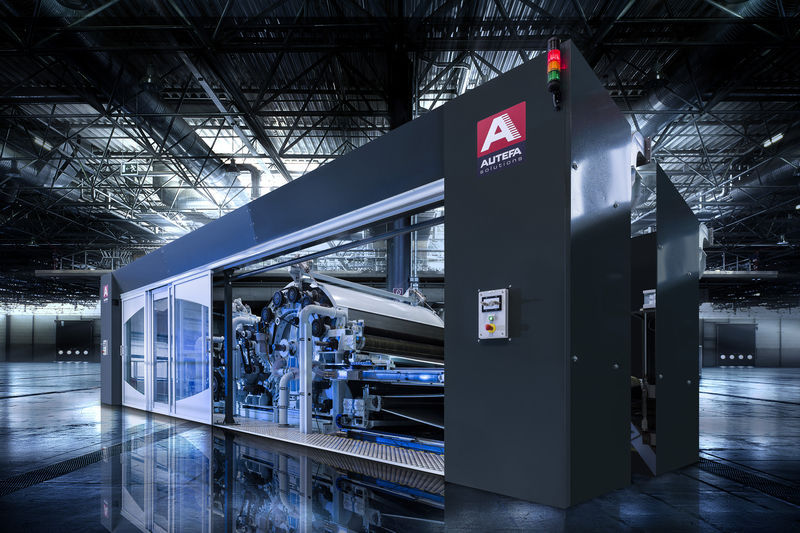 Non-woven carding machine - Web Master FUTURA - AUTEFA SOLUTIONS