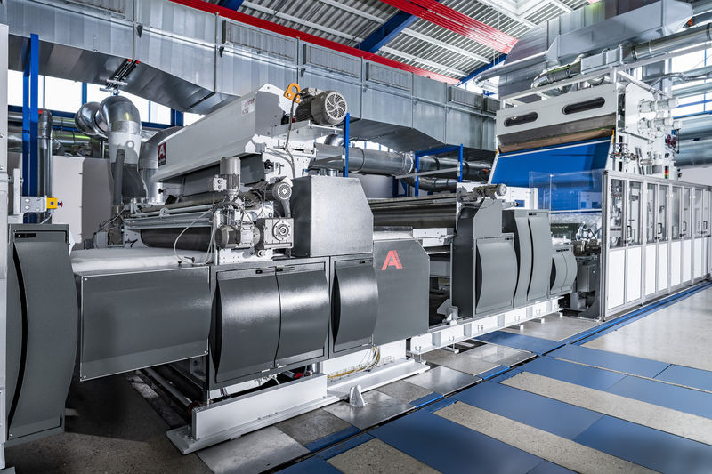 Web forming machine - V21/R – K12 - AUTEFA SOLUTIONS - fiber / modular