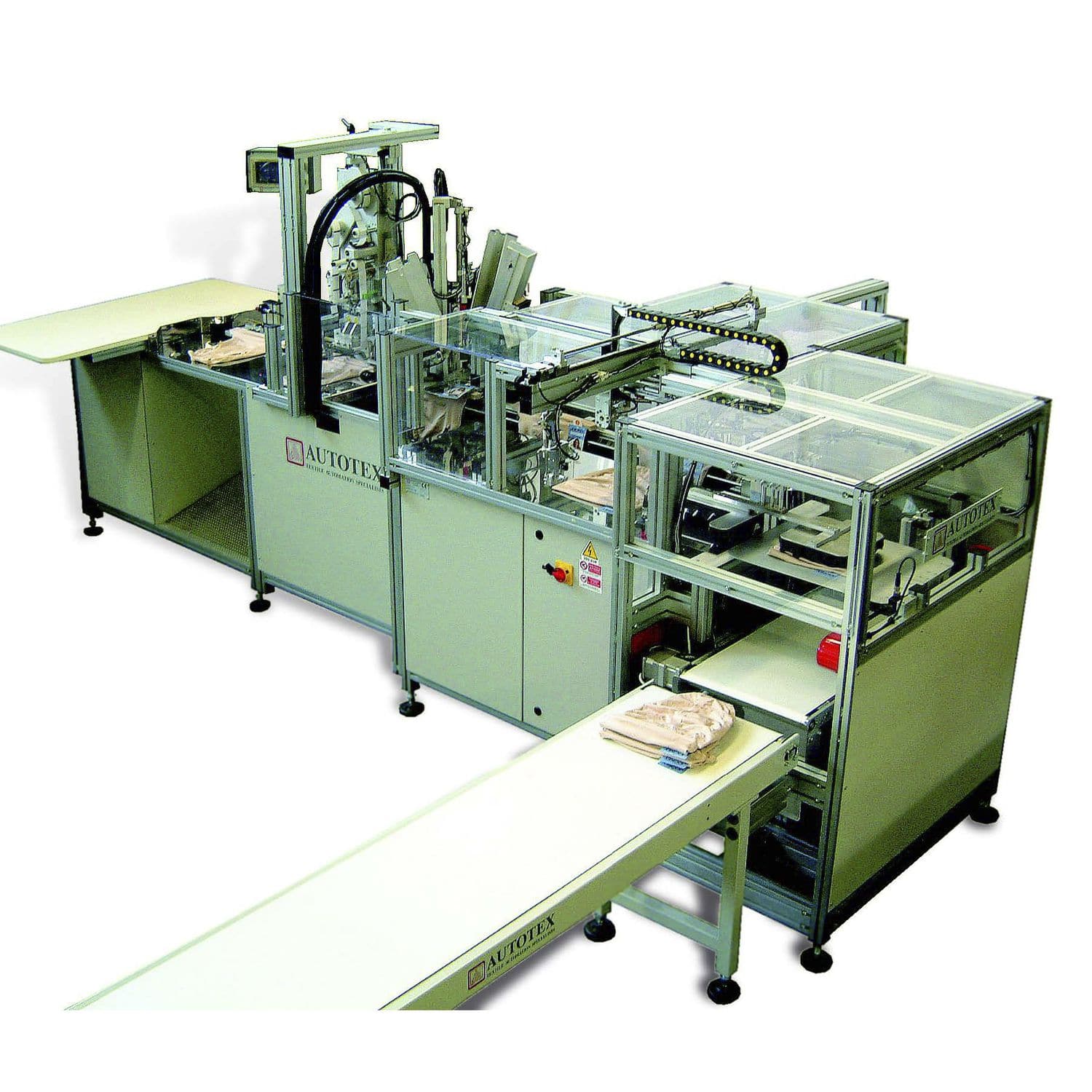 Automatic packing machine - HP07 - AUTOTEX - manual / for the textile ...