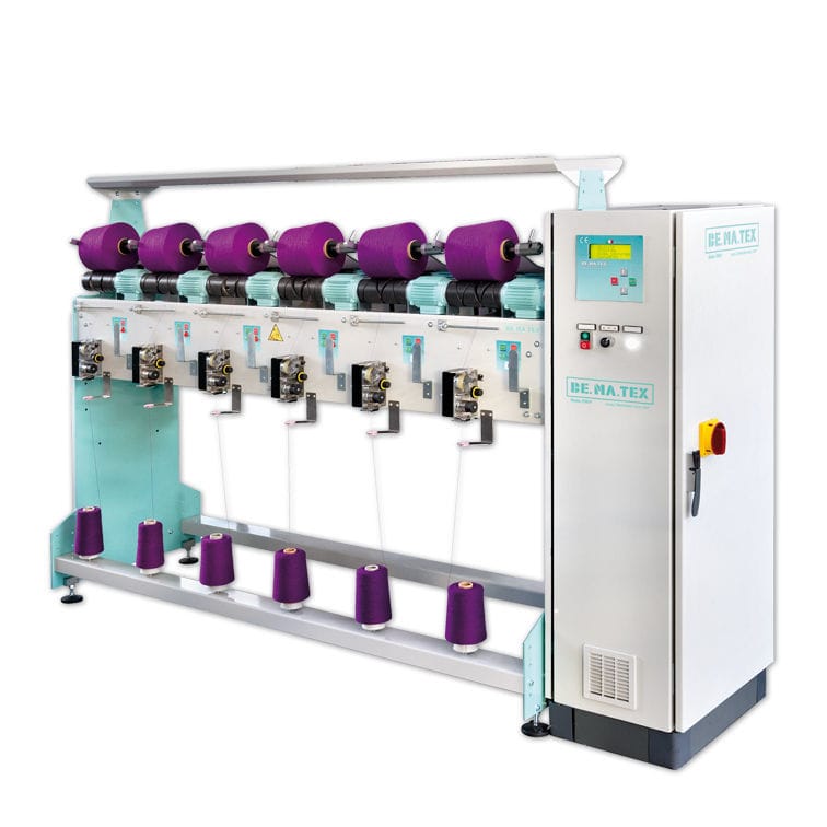 Yarn winding machine - MOD.CA - BE.MA.TEX - package / precision / cone ...