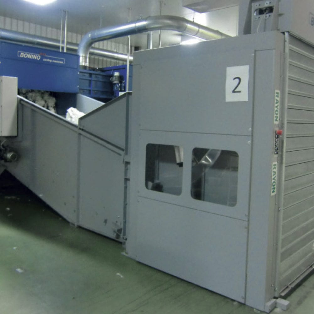 Automatic bale opener - BONINO CARDING MACHINES - weighing / for the ...