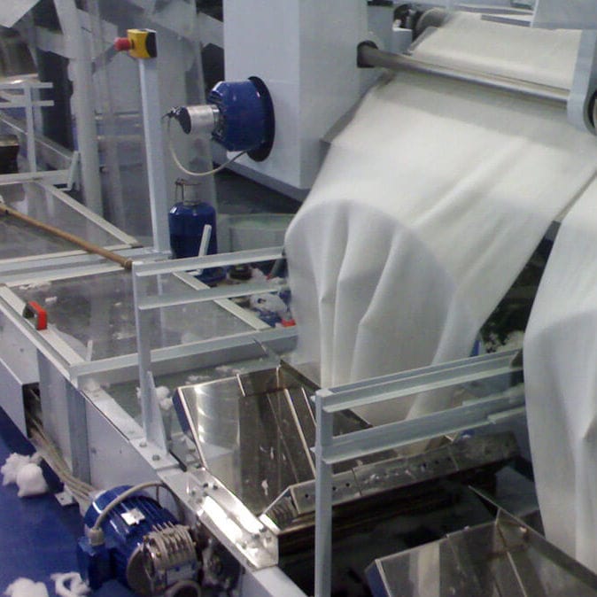 Cotton carding machine - HYDRA - BONINO CARDING MACHINES - for viscose ...
