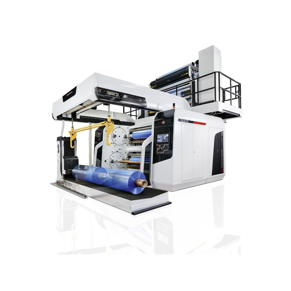 Film winder - FILMATIC II T - W&H Group - for extrusion lines / turret